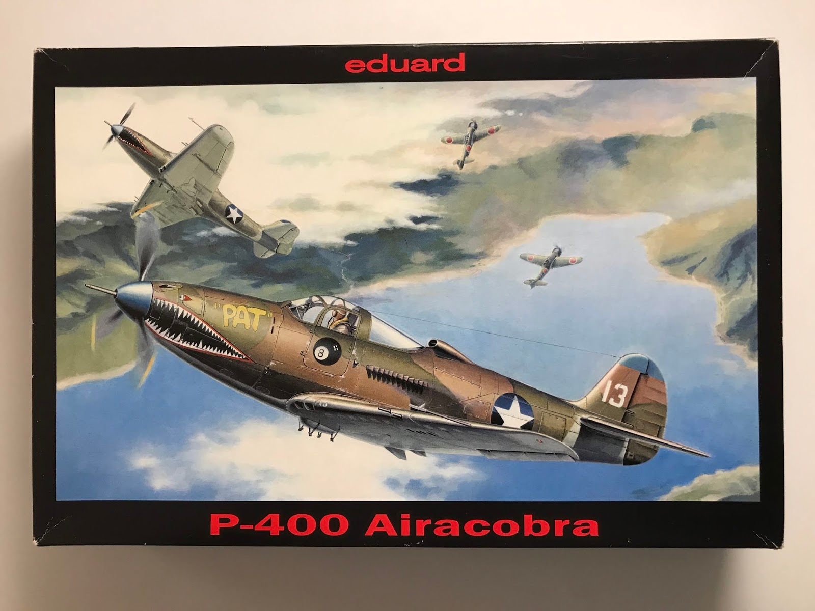 Matt's Models and Comment: Eduard P-400 Airacobra, 1/48th scale, Kit No ...
