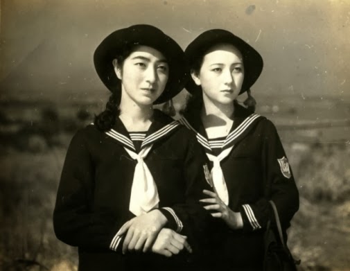 J.B. Spins: Aesthetics of Shadow: Japanese Girls at the Harbor