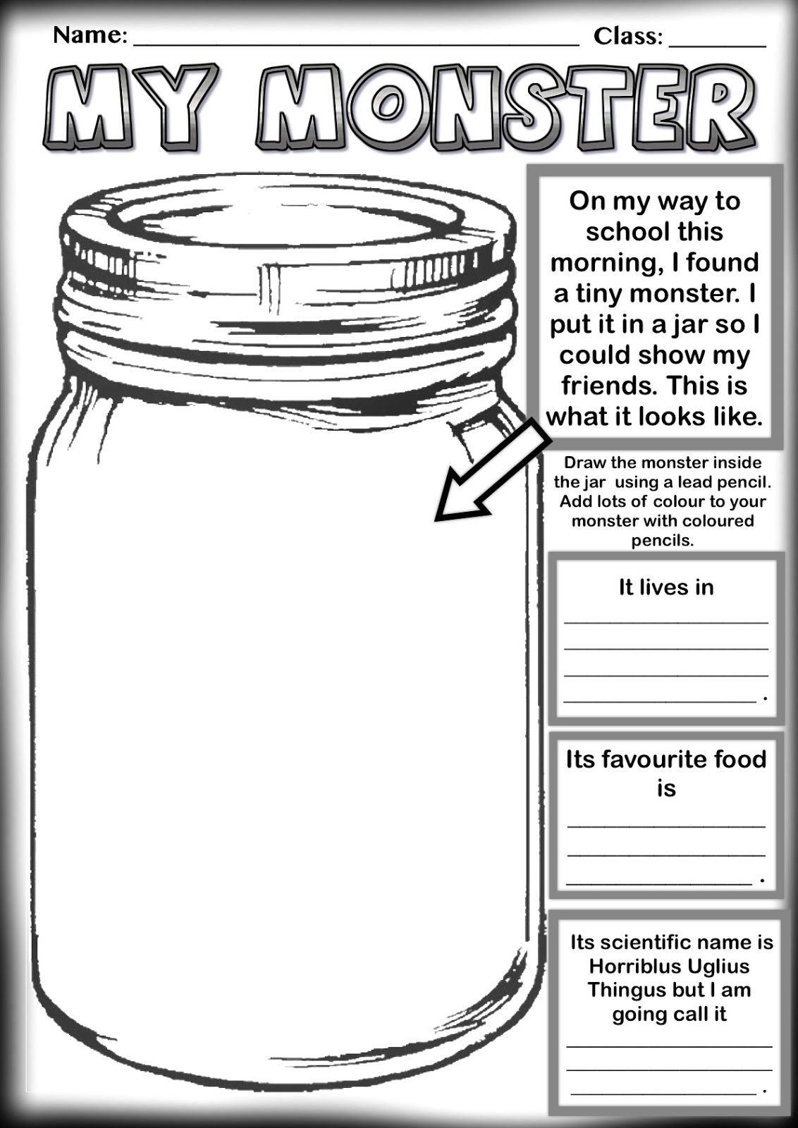 CLAY WORK - Pinch Pot Monster - Years 3 and 4