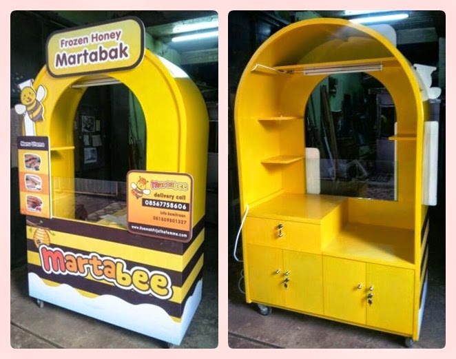 Gerobak Martabak mini Rp 4.500.000 | Gerobak Unik Bandung
