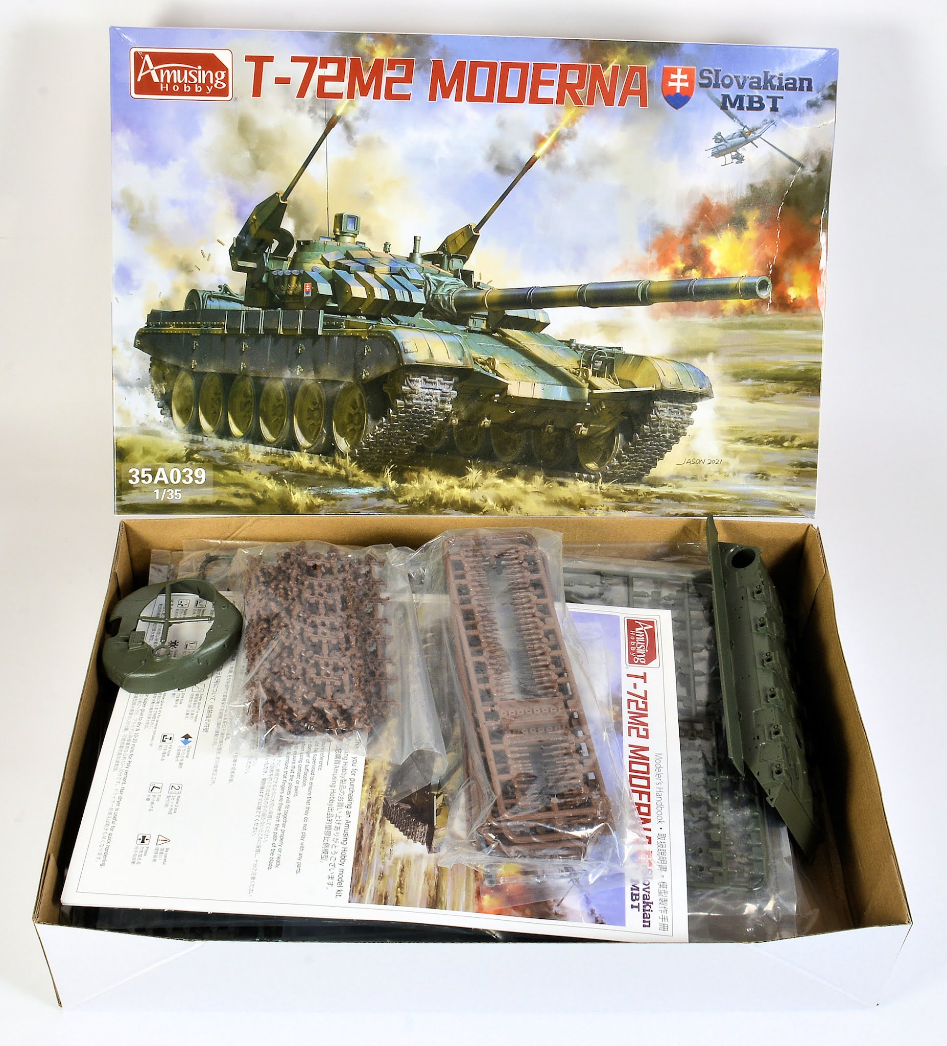 The Modelling News: Build Review Pt I: 1/35th scale T-72M2 Slovak ...
