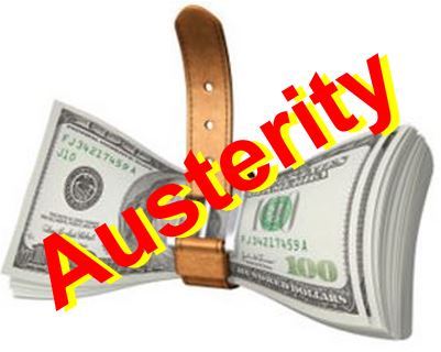 Dawn Reader: "We're on an austerity plan ...."