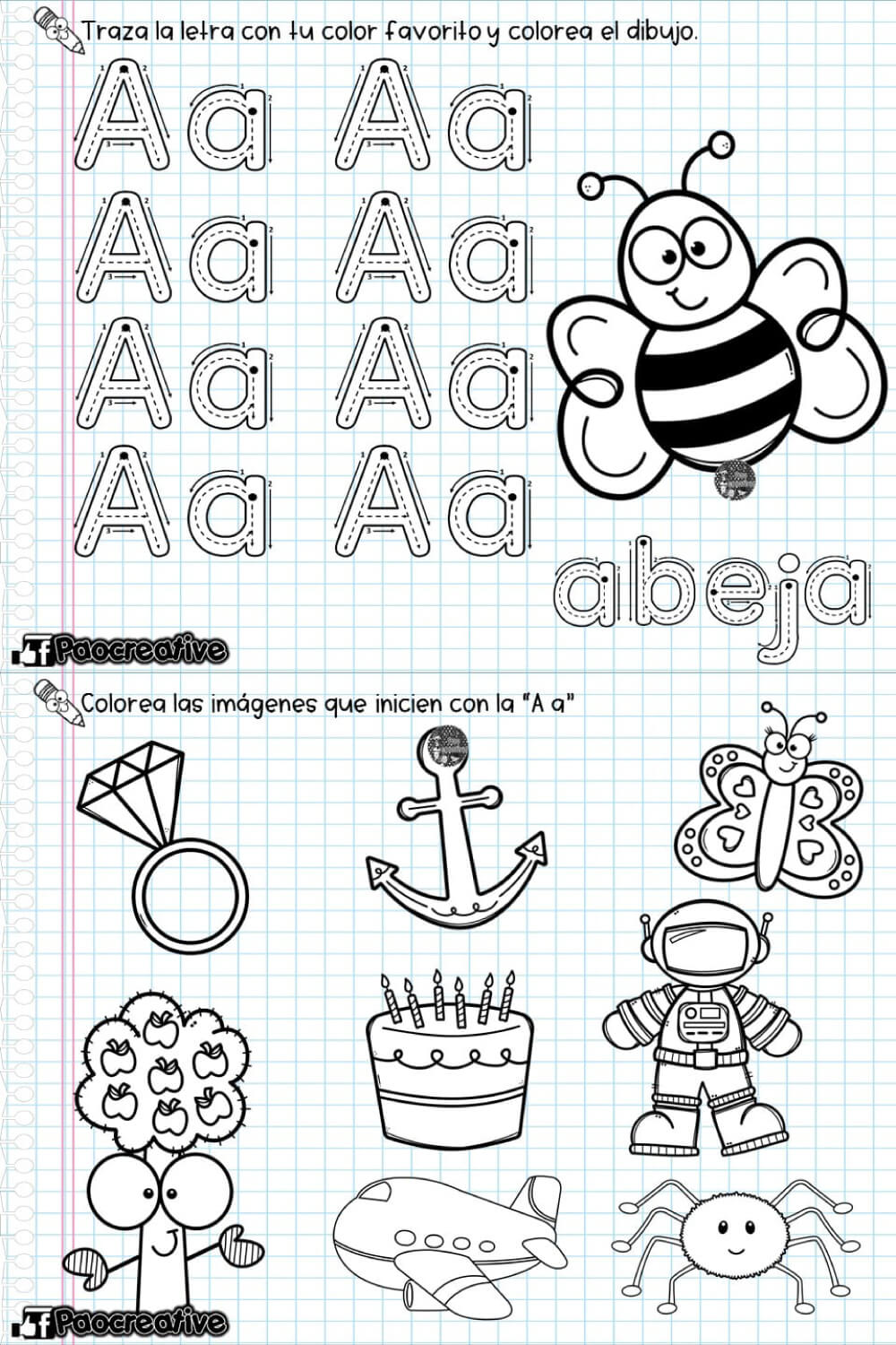 Librito Repaso de Vocales | Mundo de Rukkia