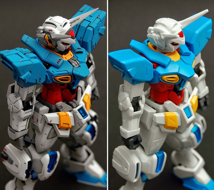 Custom Build: HGRC 1/144 Gundam G-Self "detailed" GBWC 2014 Japan Entry