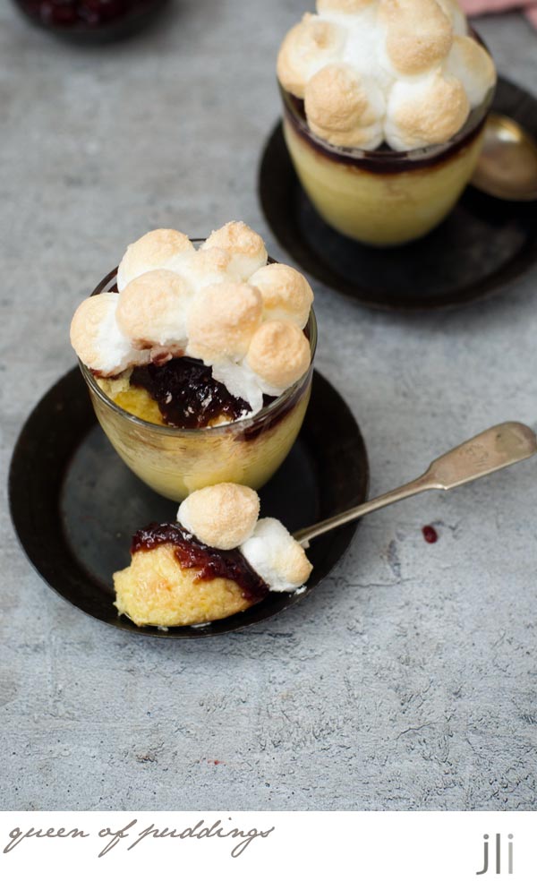individual queen of puddings / DELICIOUS BITES