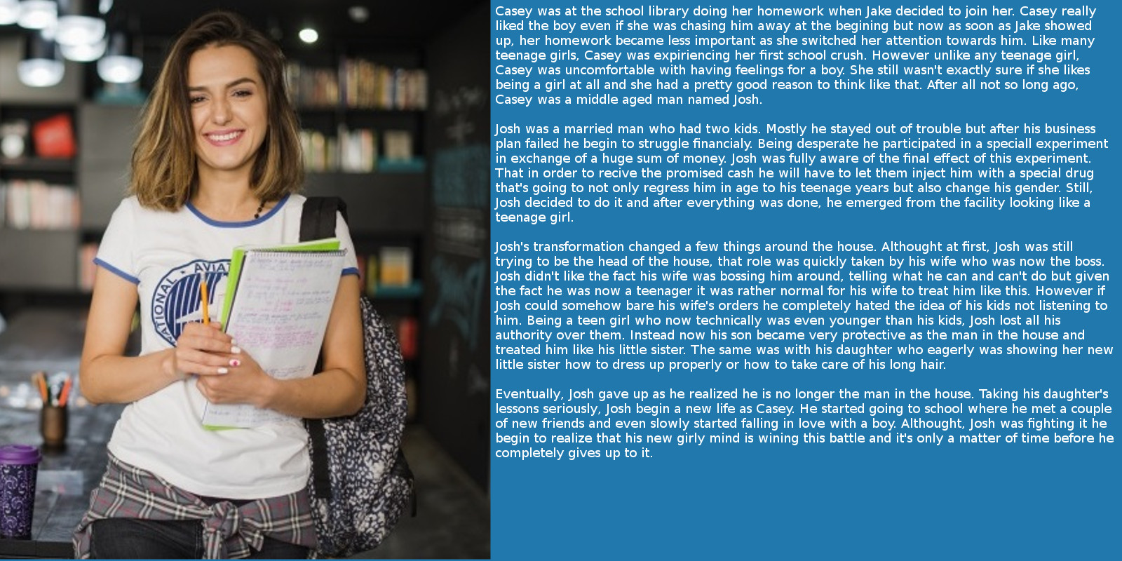 Marti's tg captions: A few changes in the house (Request)