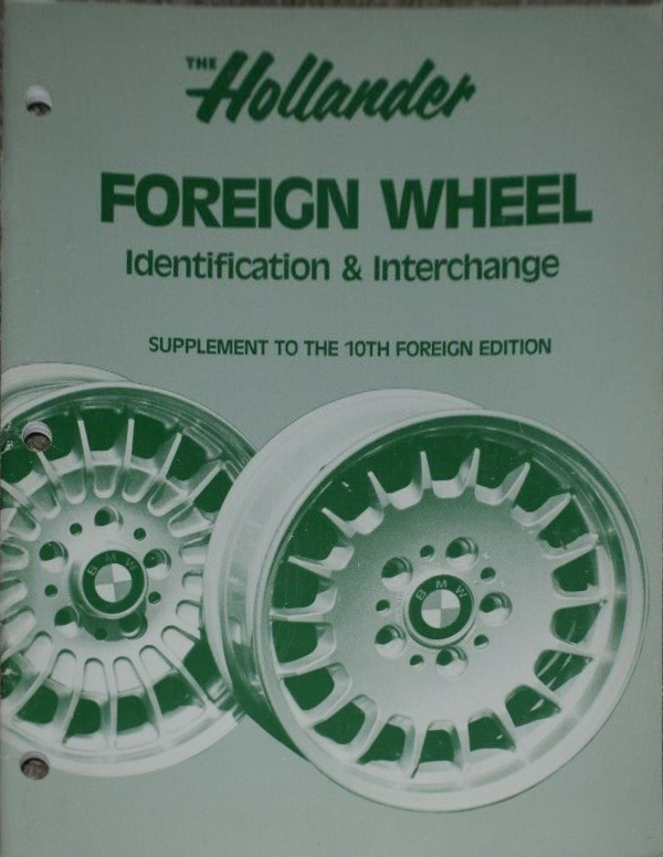 Hollander Interchange Wheel Manuals