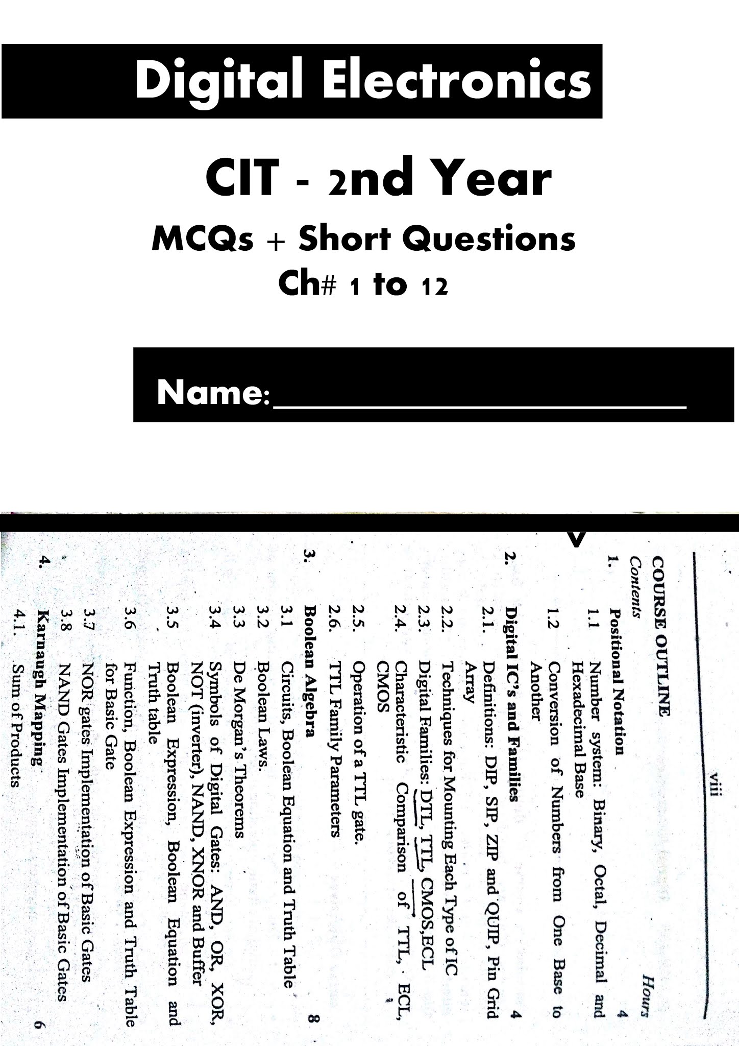 Electronics | Digital Electronic | Analog Electronics | Notes | 2nd ...