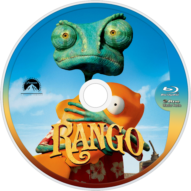 CAPAS DVD-R GRATIS: Rango (2011) - Blu Ray