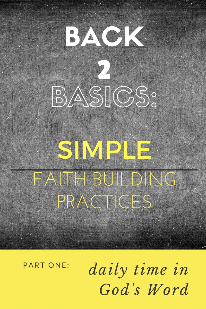 Strengthened by the Word: Part One: Daily Time in God's Word (Back 2 ...