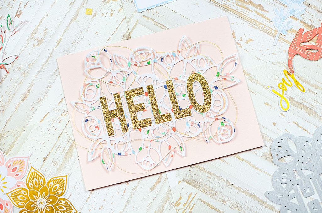 Pinkfresh Studio :: Card Trio featuring Hello with a Bouquet Die