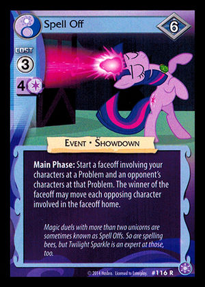 MLP Spell Off CCG Cards | MLP Merch