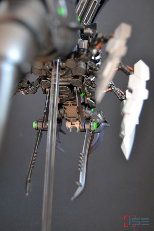 Modeler Made a Mecha Insect from GunPla Parts!