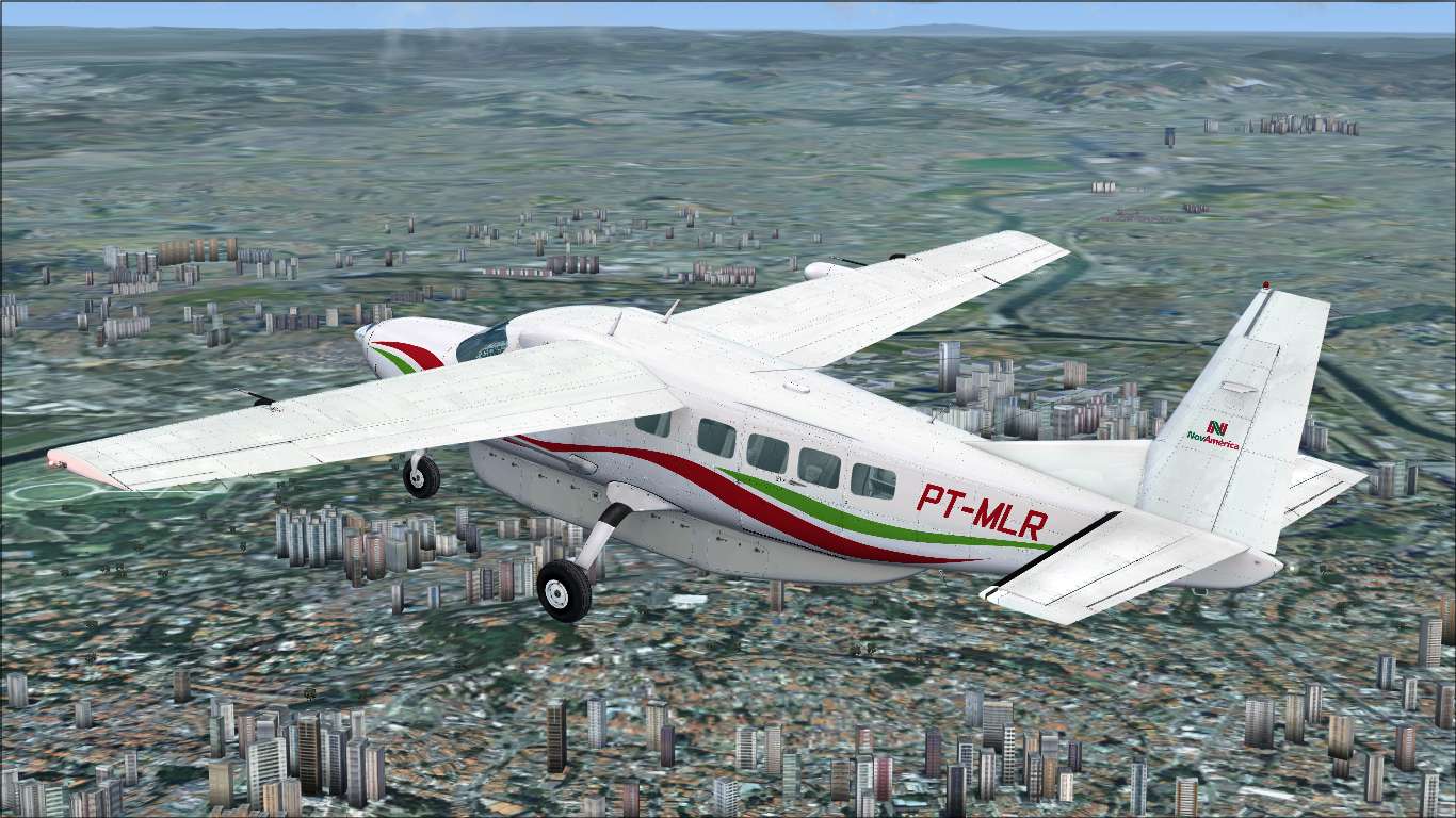 Texturas Brasileiras: Cessna C208B Grand Caravan PT-MLR