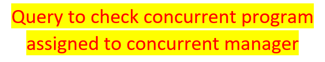 Oracle Application's Blog: Query to check concurrent program assigned ...