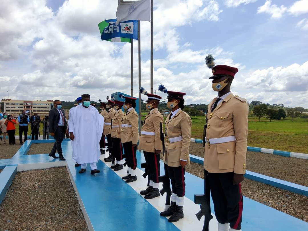 Gov Ugwuanyi Commissions FRSC Academy Administrative Building