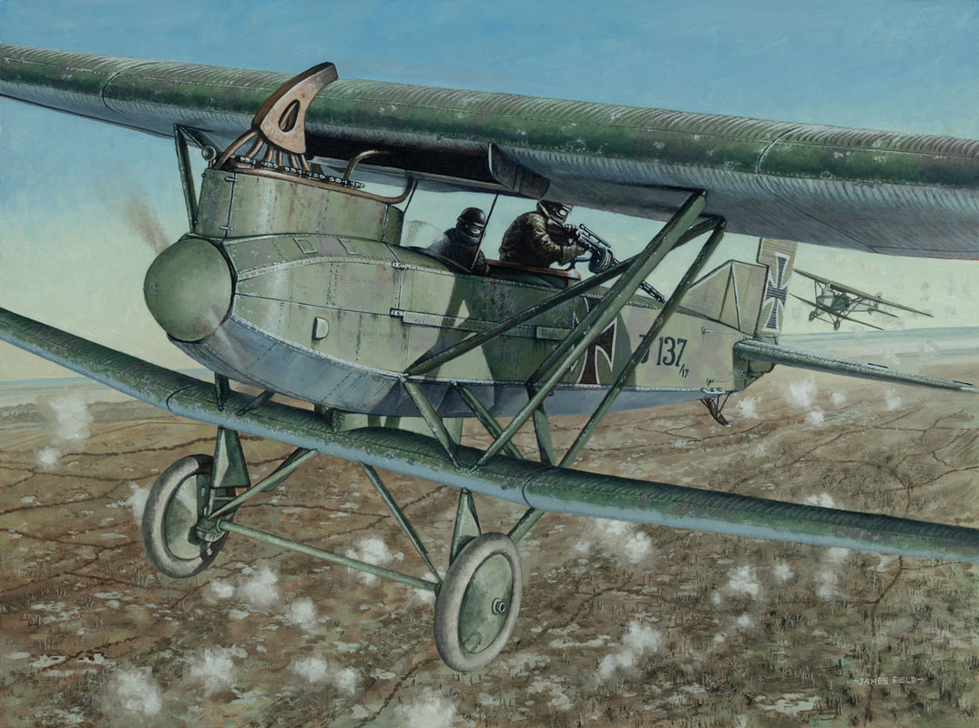 Jim's Wargames Workbench: Junkers J.1 Struts