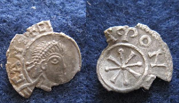 Coins: A silver Anglo-Saxon penny of Cuthred, King of Kent AD 798-807