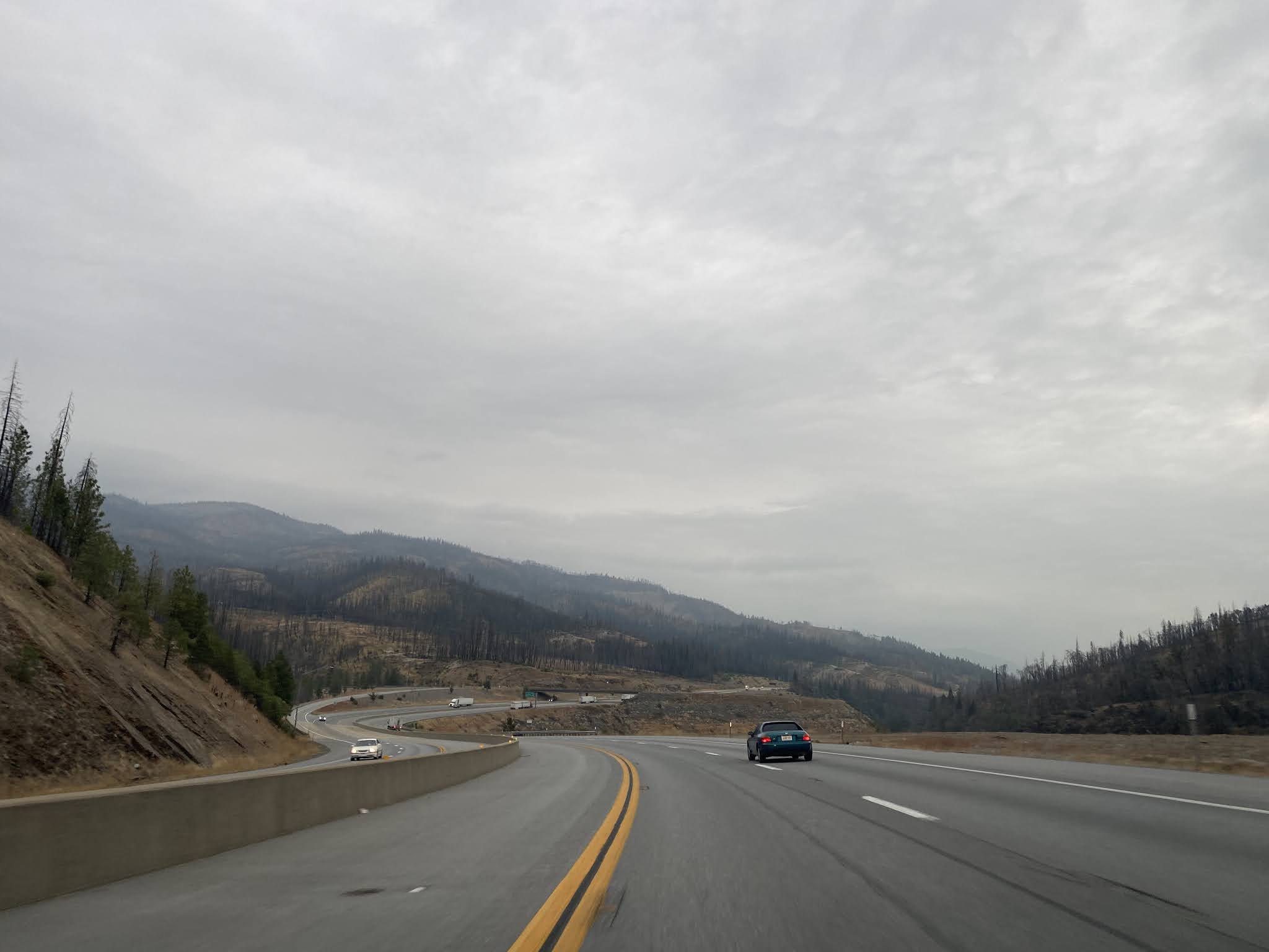 Interstate 5 in the Sacramento River Canyon