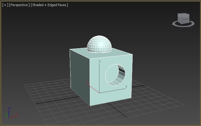 Interiores y 3D: 2.13. 3D Studio Max: compound Objects. ProBoolean