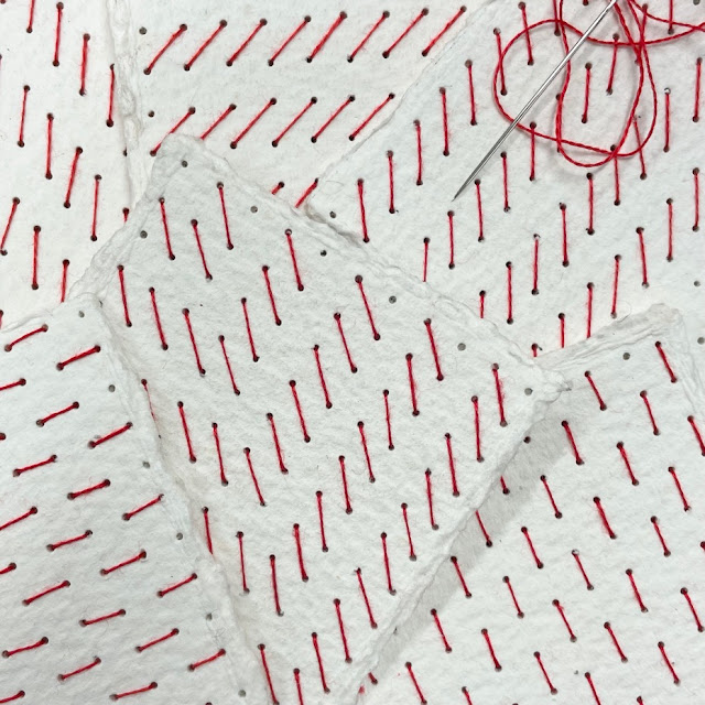 Paper Ponderings: Stitching Paper