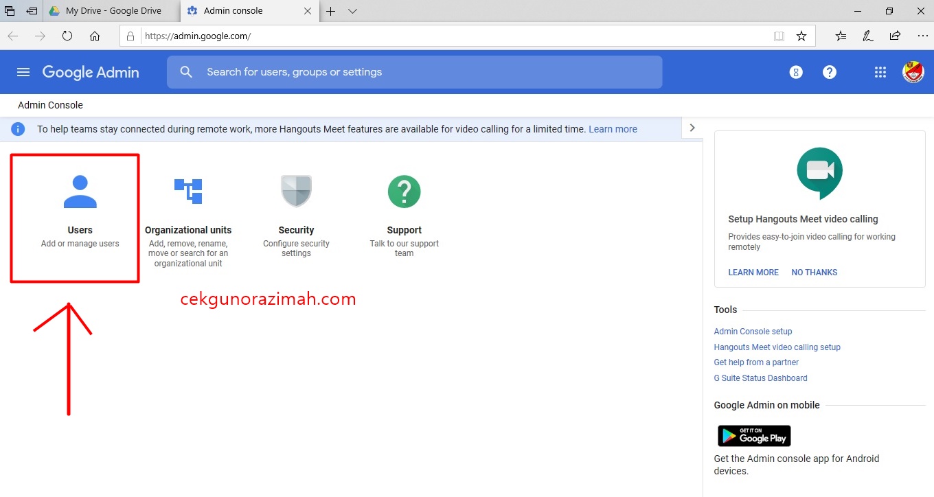 Cara reset password id google classroom ~ Cikgu Norazimah
