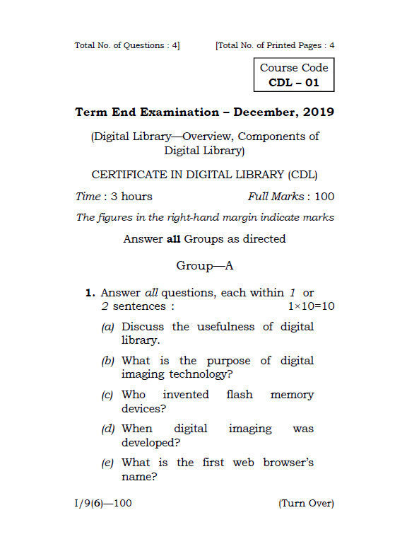 OSPU CDL Digital Library—Overview, Components of Digital Library Dec ...