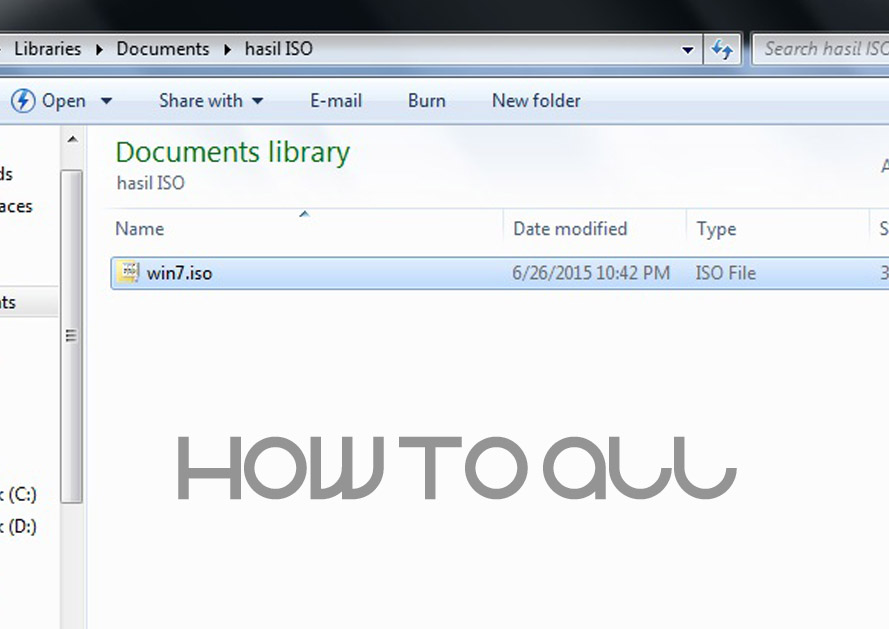 Cara Membuat File ISO Dengan Mudah - How to All