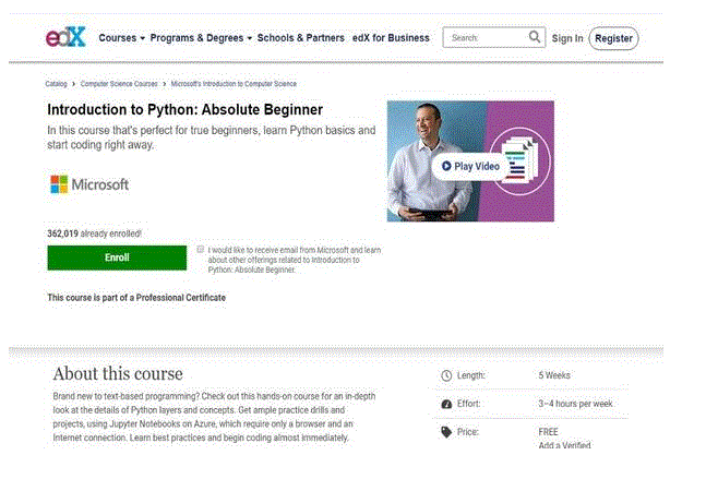 Top 5 des plateformes pour apprendre Python en ligne gratuitement ...