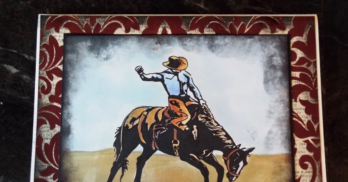 Maxam Made : cowboy card and a freebie