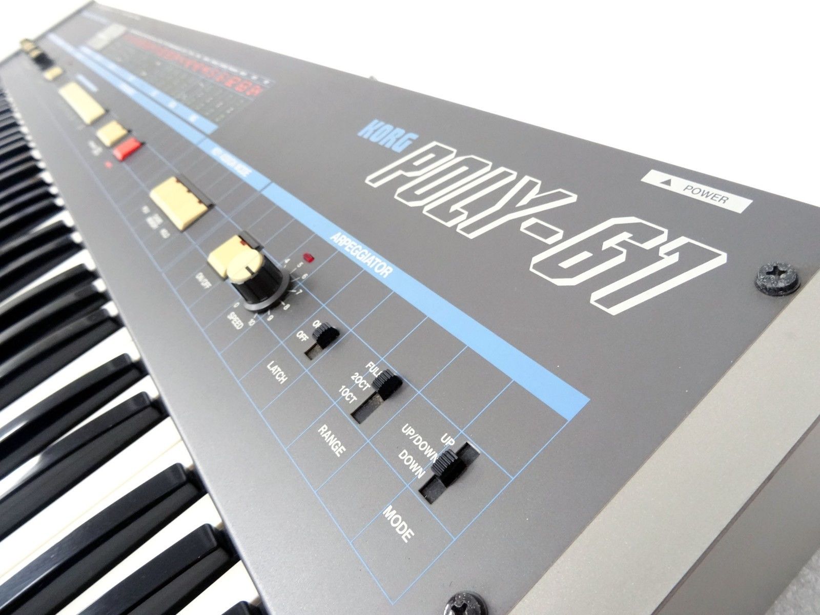 MATRIXSYNTH: Korg POLY-61 Vintage Analog Polyphonic Synth SN 727065