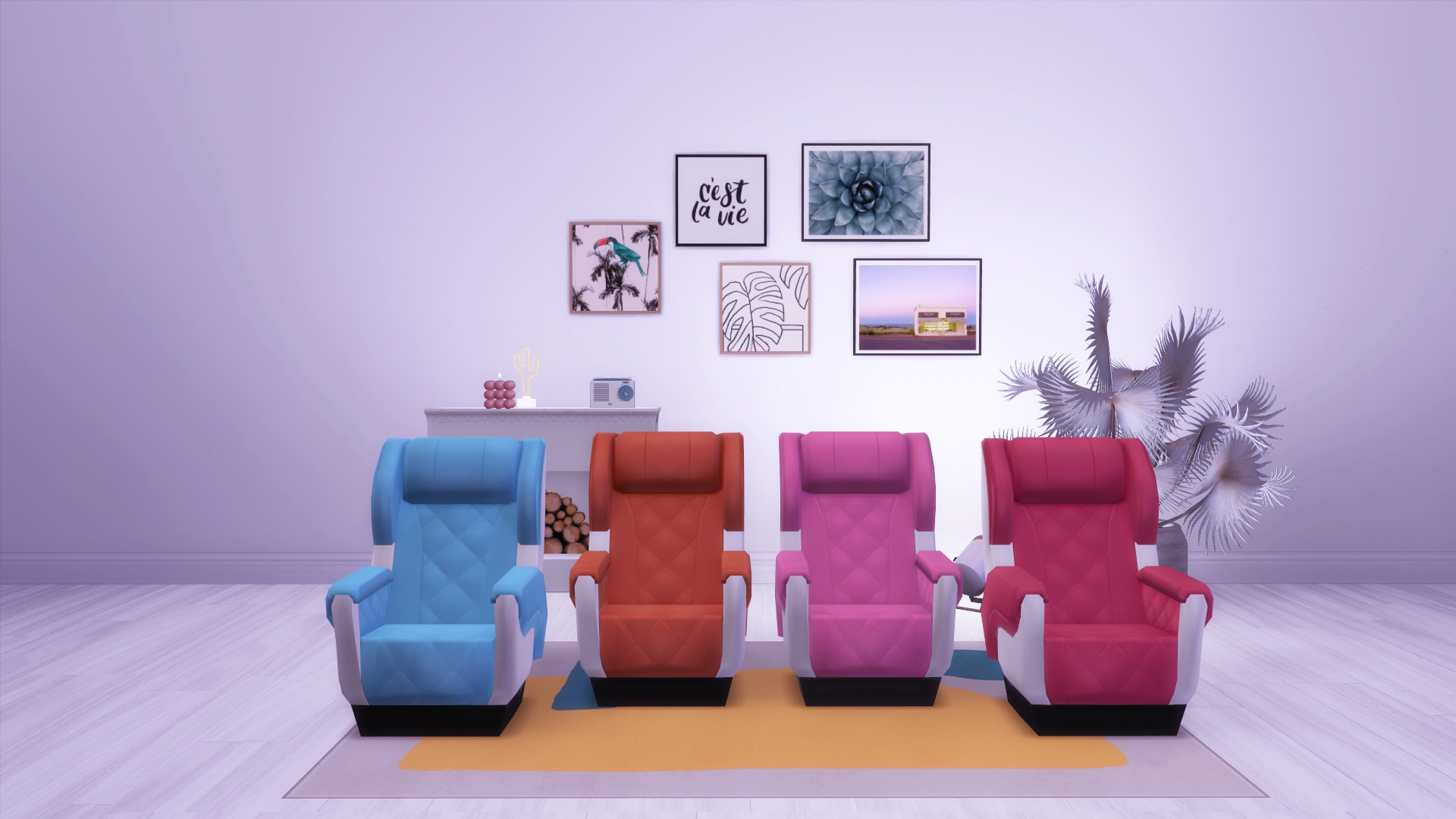 SIMS 4 | Meditation Stool Recolor + Relaxo Deluxe Chair 24 New Colors ...