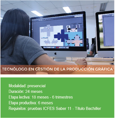 Centro para la Industria de la Comunicación Gráfica: Programas Tecnólogicos