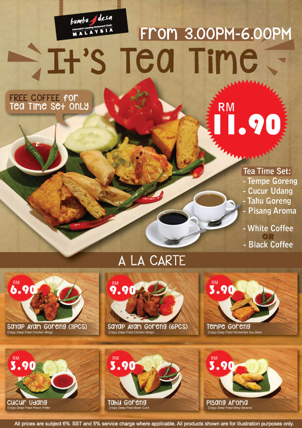 Menu Bumbu Desa KLIA2 (Express Dining) 2018