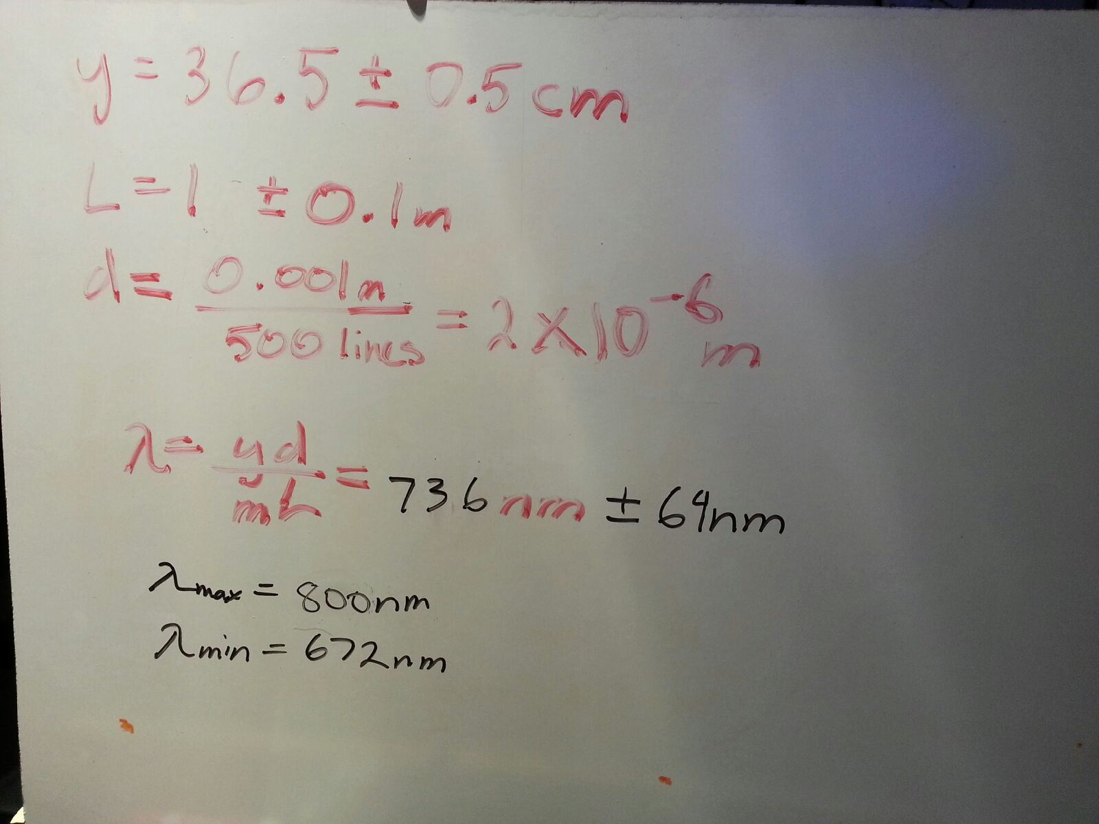 Physics 4C pfcardenas: Experiment 11: CD Diffraction