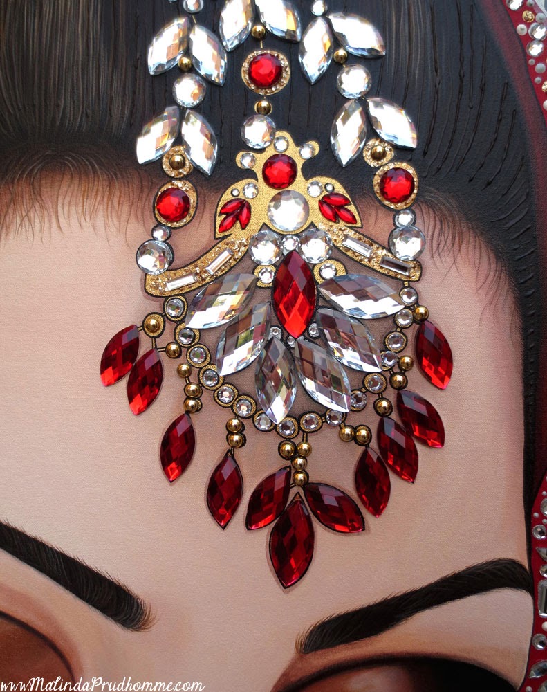 Malinda Prud'homme: A Mixed Media Artist's Blog: HUGE Custom "Preeti ...
