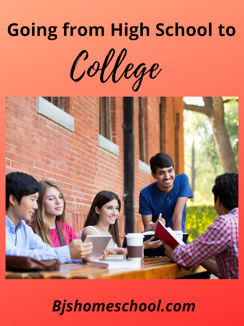 BJ's Homeschool : How to Go from Homeschooling High School to College