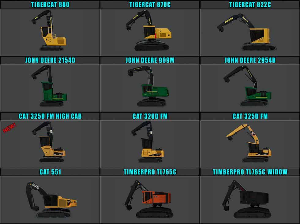 FS19 FDR Logging Mods Pack FEB – 2021 v1.0 - FS 19 & 22 USA Mods Collection