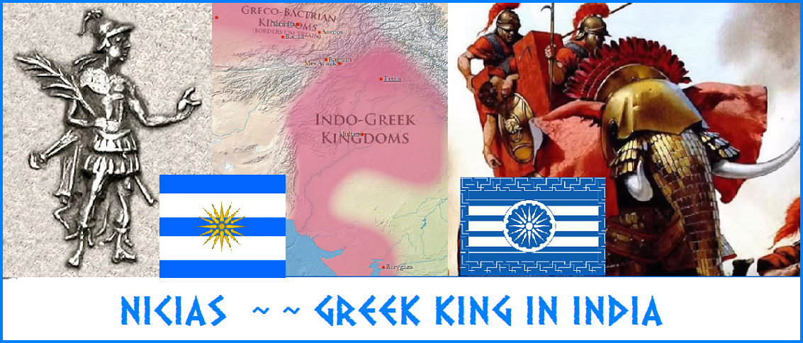 Greek Asia: NICIAS ~ GREEK RULER IN INDIA