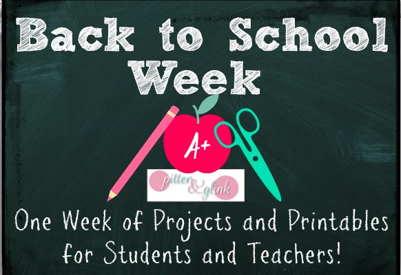 PitterAndGlink: {Back to School Week: Printable Student Schedules}