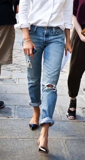 Classically Current: How To Style Boyfriend Jeans