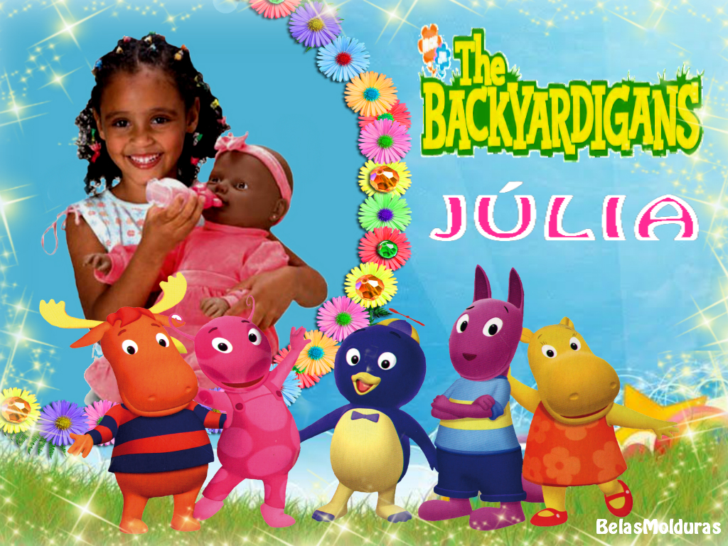 Belas Molduras: Calendários novos: Backyardigans e Bob esponja!