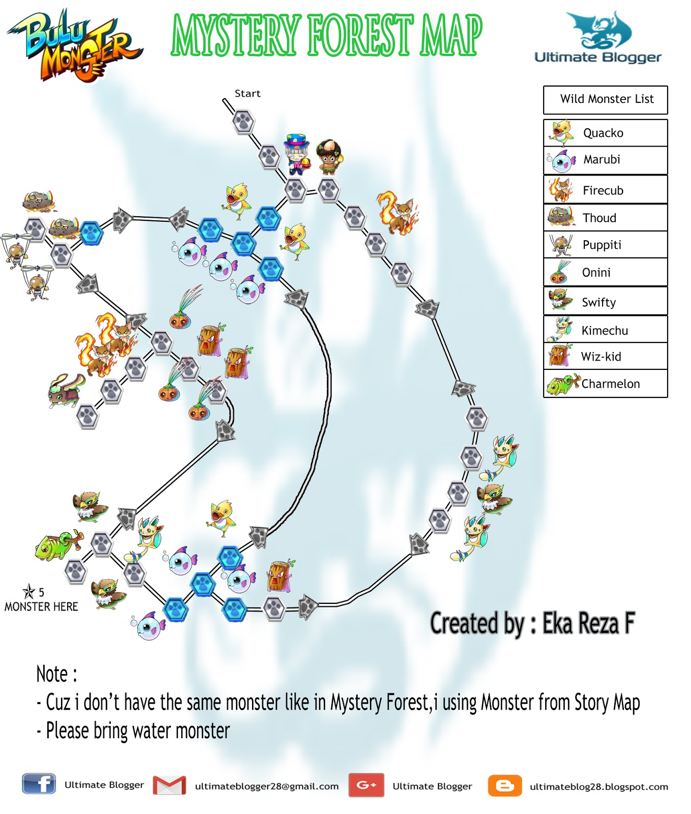 Bulu monsters desert map - feetalter