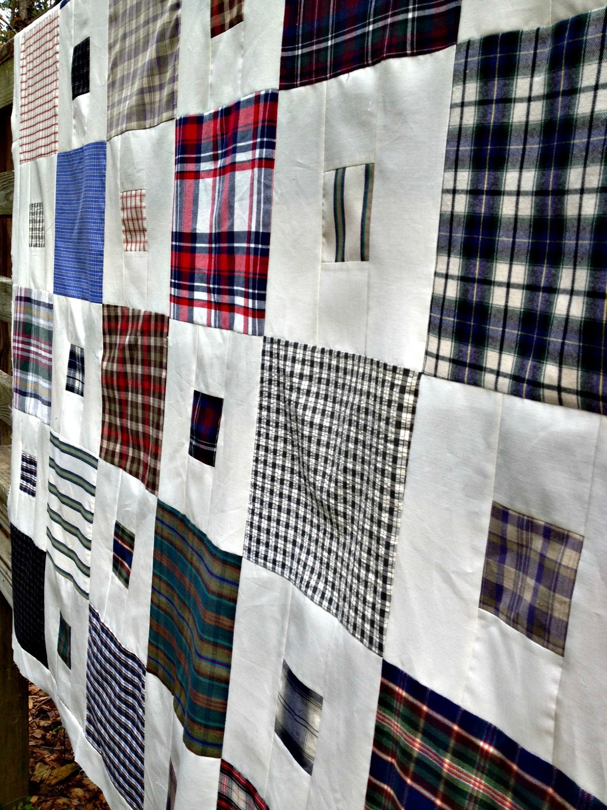 Studio Dragonfly: Memory Quilt Making - Two Finished Tops