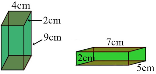 Área de un Prisma Rectangular (regular). - Matemática Serie 23