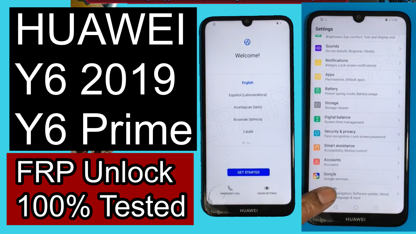 Huawei Y6 2019 (MRD-LX1) FRP Reset File By Test Point - DM REPAIR TECH Huawei Y6 2019 (MRD-LX1) FRP Reset File By Test Point - DM REPAIR TECH