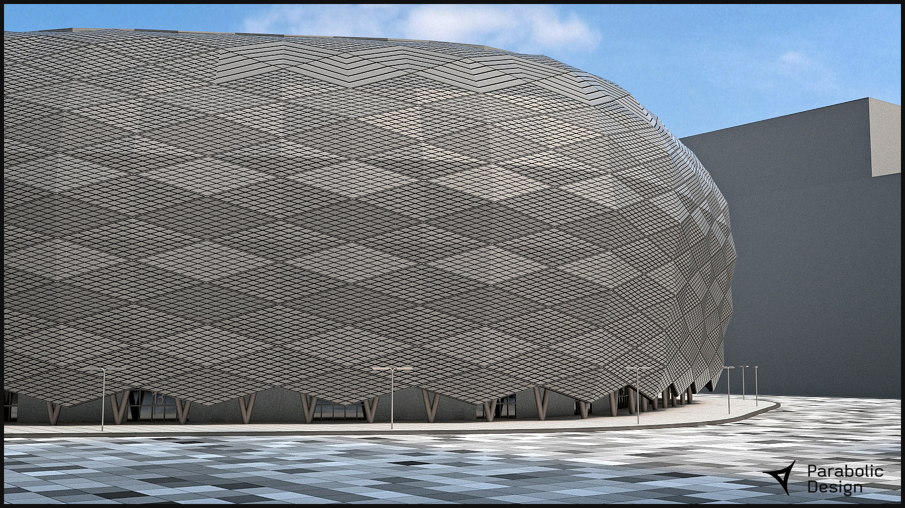 PARAMETRIC STUDY Education City stadium - Qatar - Part 01 | Parabolic ...