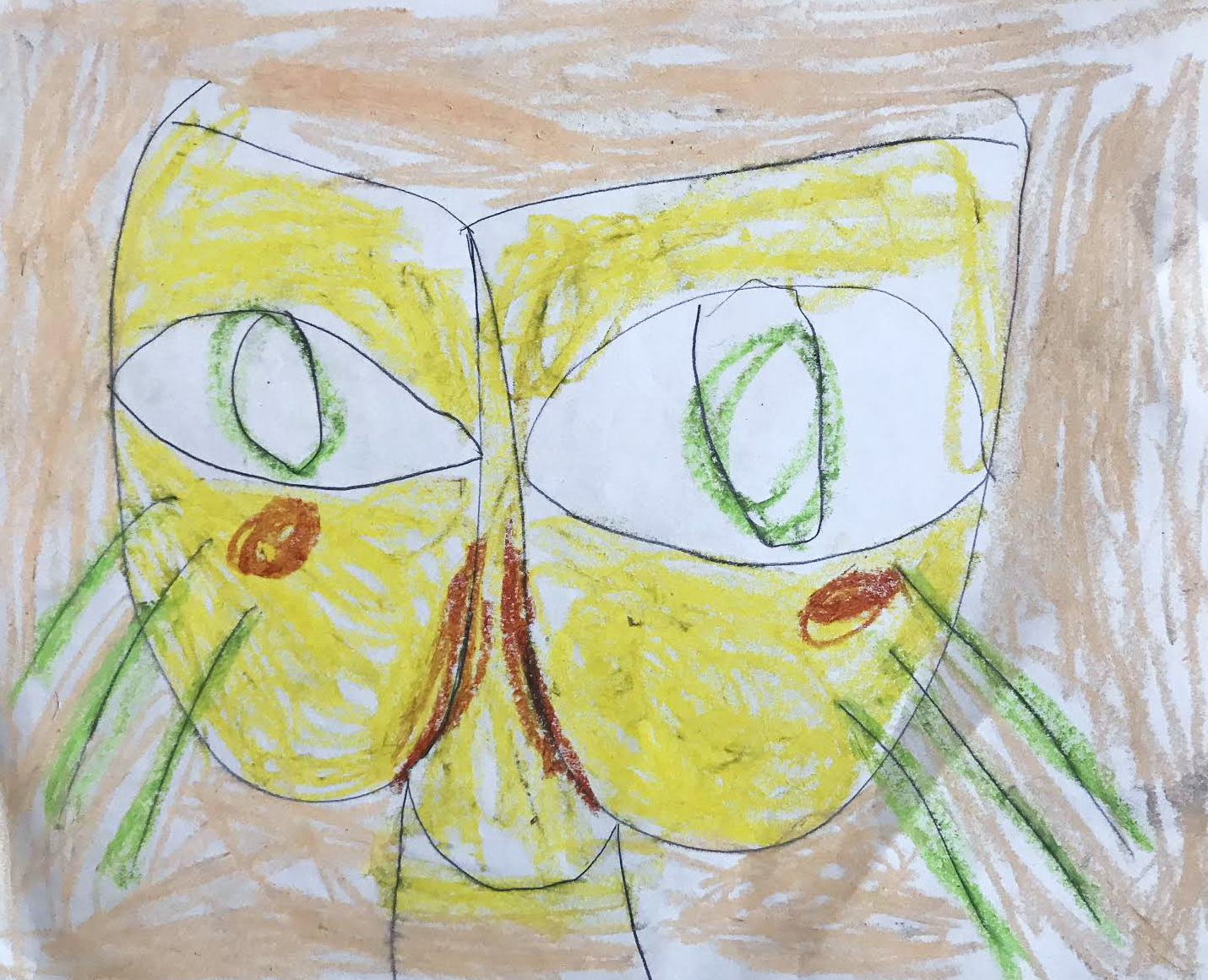 PAUL KLEE CAT AND BIRD