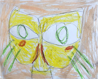 PAUL KLEE CAT AND BIRD