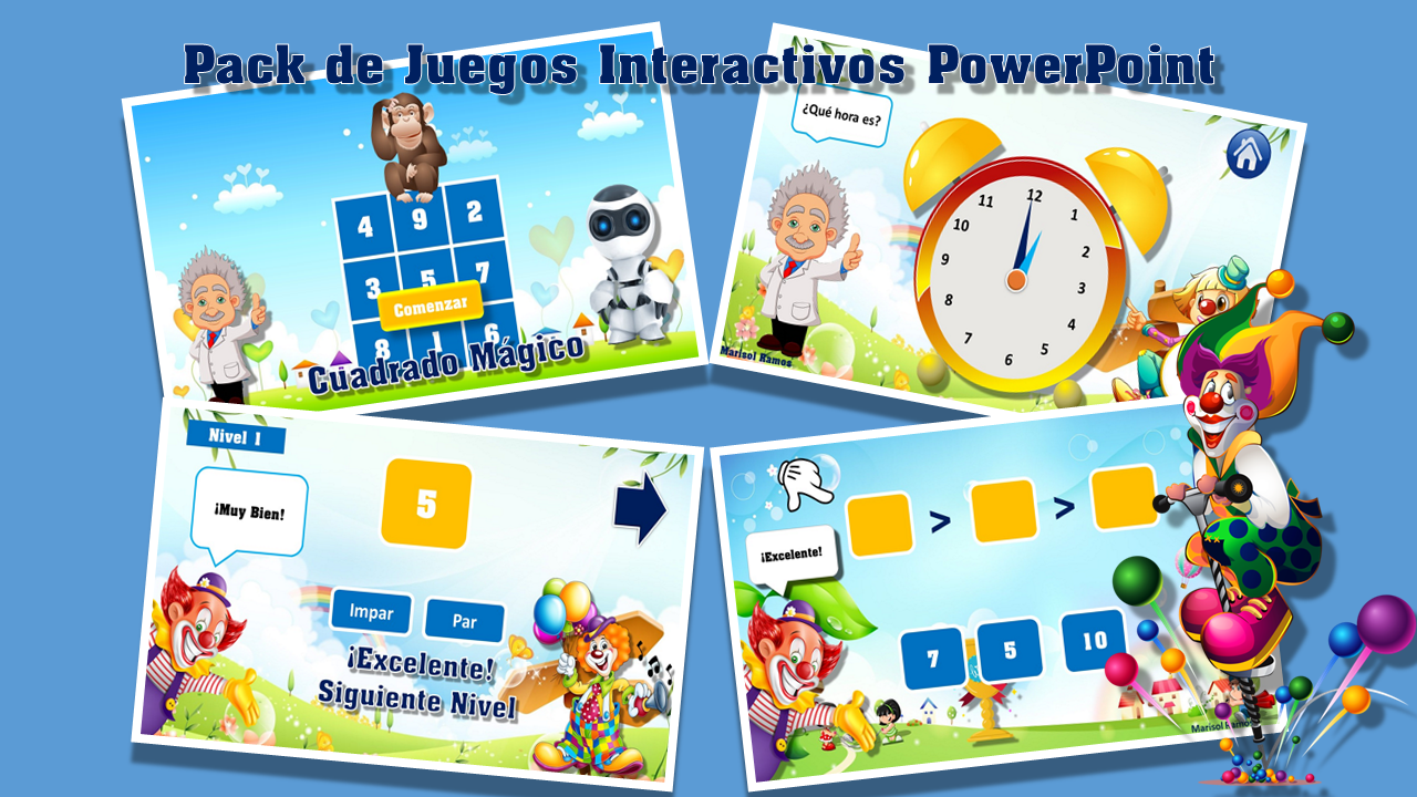 Pack Actividades Interactivas PowerPoint
